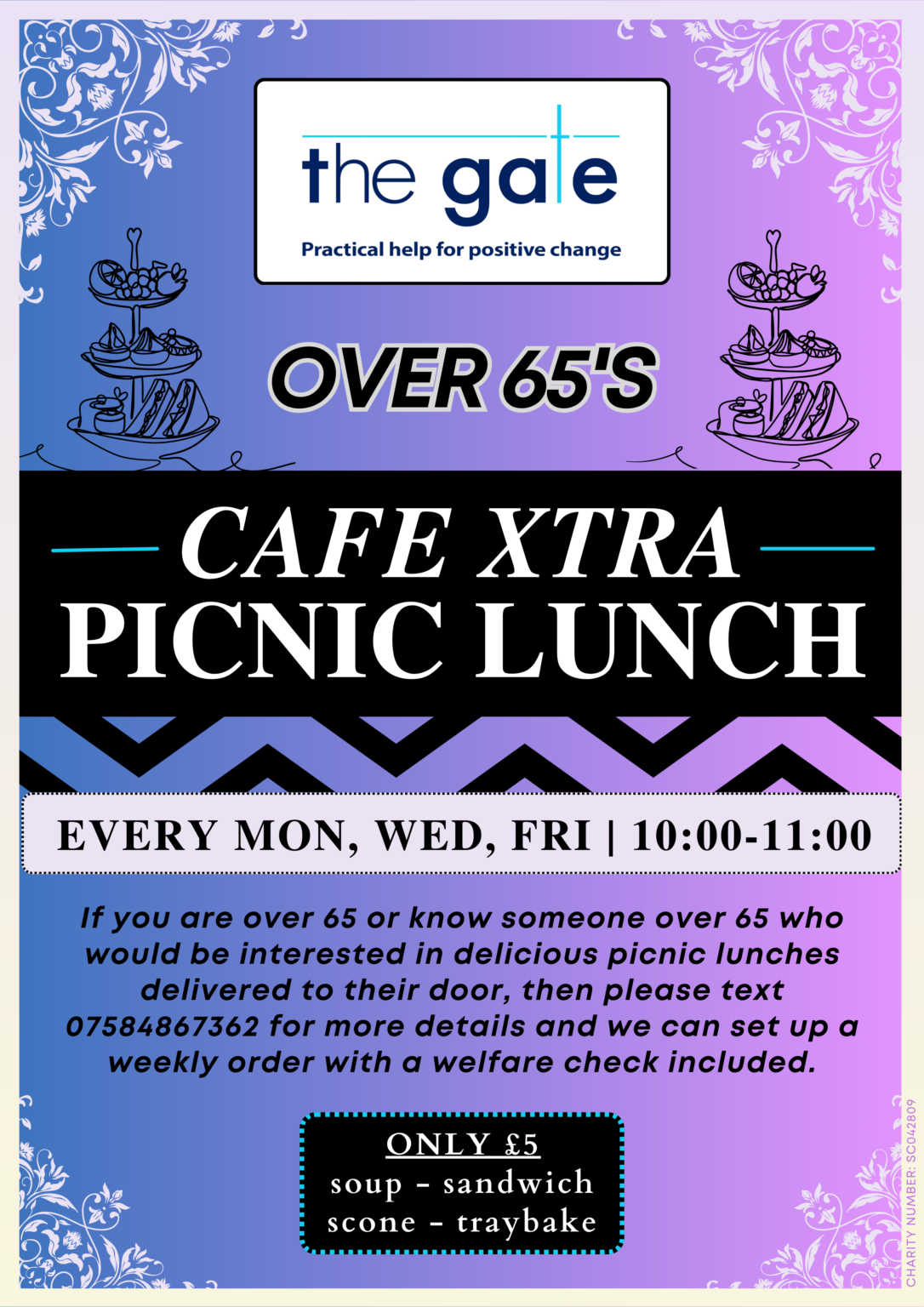 Cafe Xtra – Picnic Lunch Deliveries For OVER 65’s